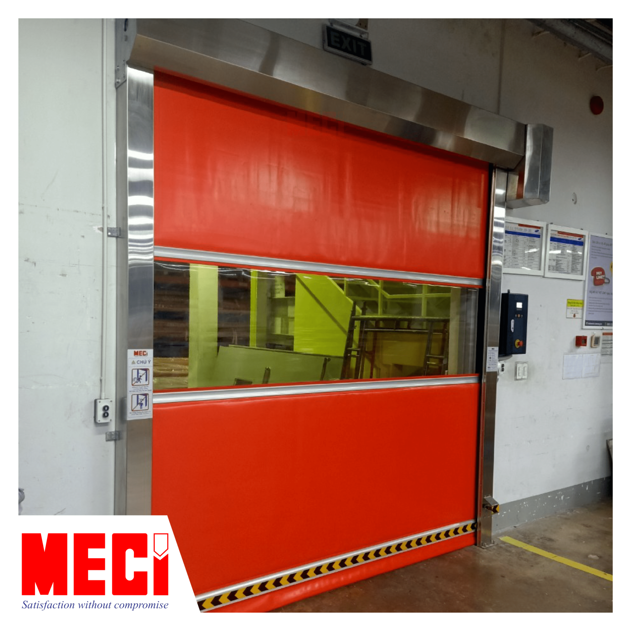 Cửa Cuốn Nhanh Tiêu Chuẩn - MECI Sài Gòn
