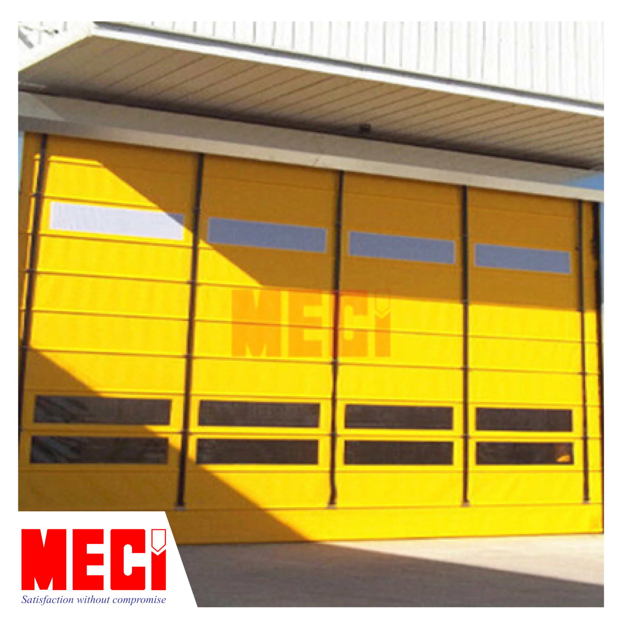 Cửa Cuốn Nhanh Dạng Xếp - MECI Sài Gòn