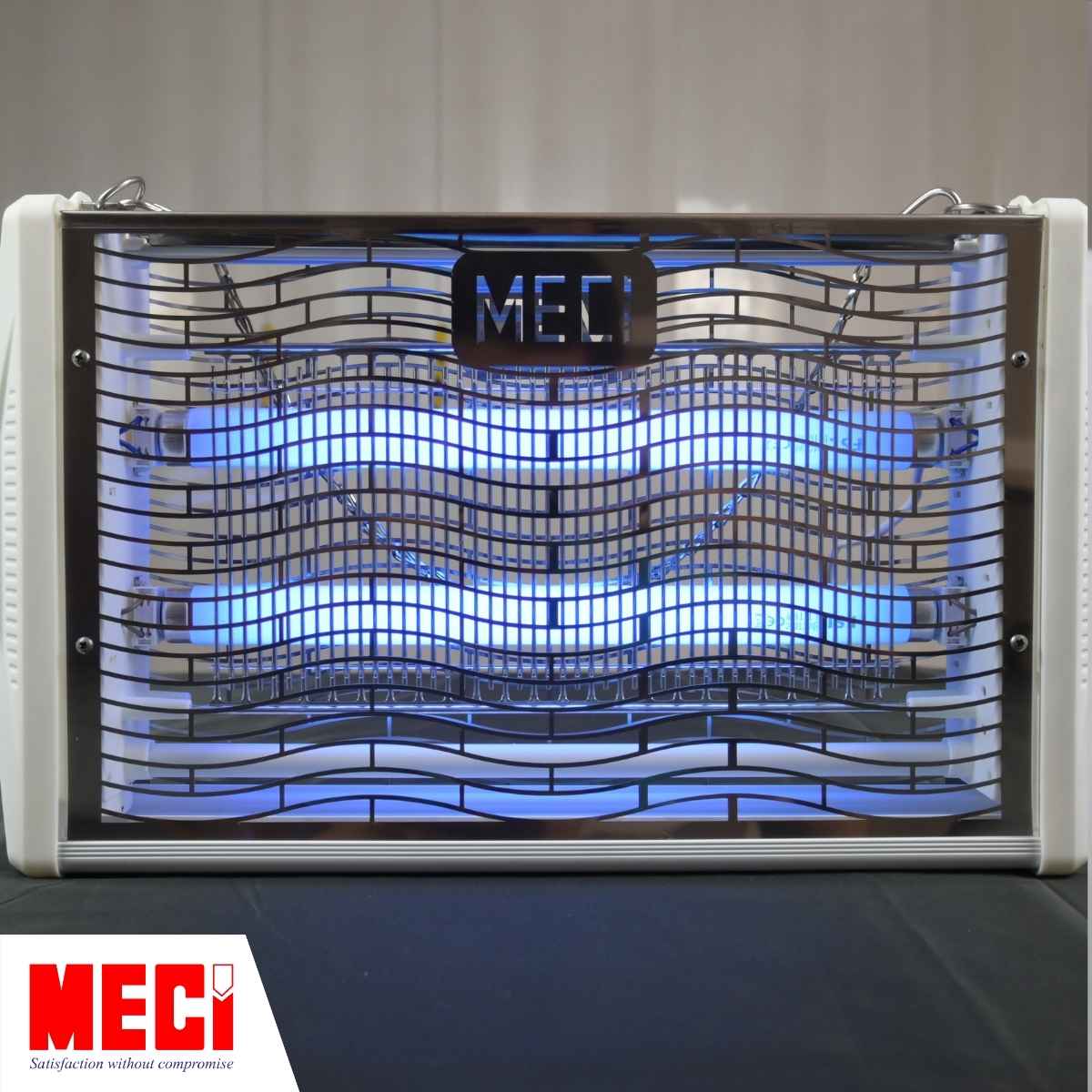 Đèn côn trùng MECI Diệt điện - Inox - MECI Sài Gòn